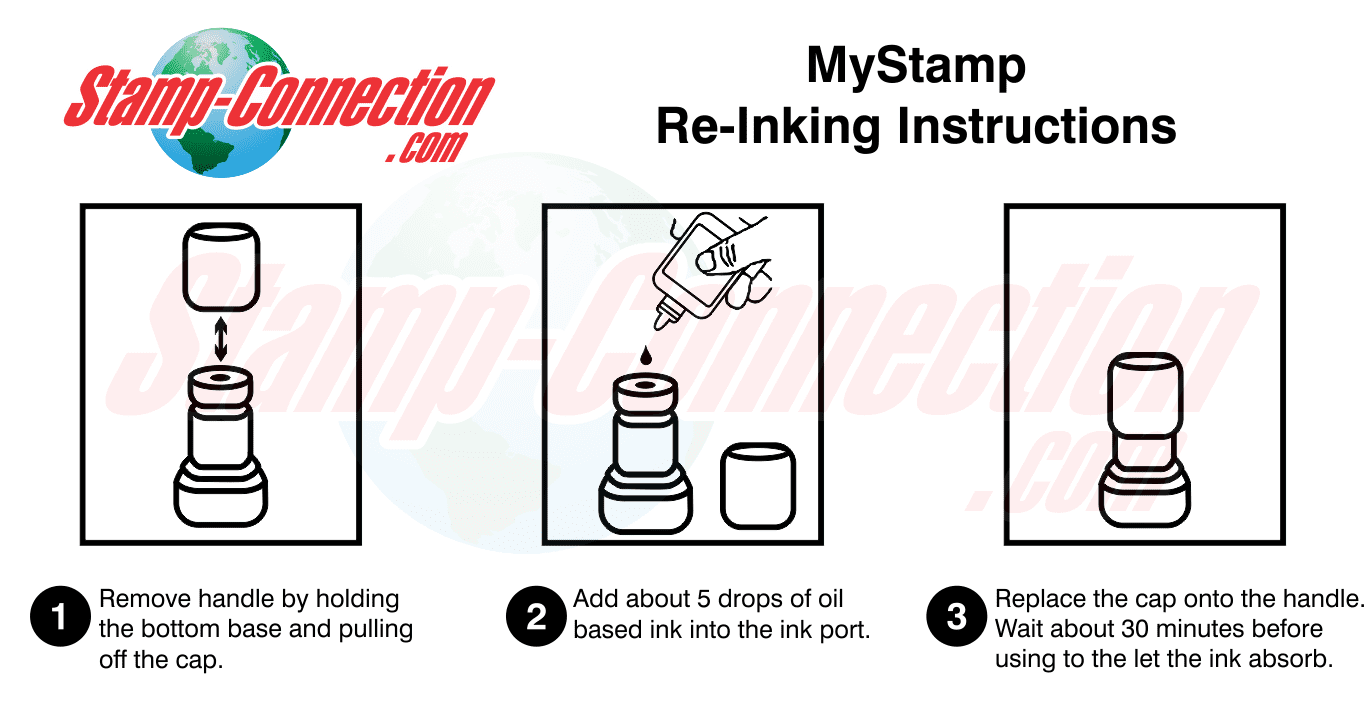 MyStamp IS-30 7/16" Round Inspector Stamp