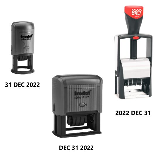 Date Stamps For 2025 | Stamp-Connection.com