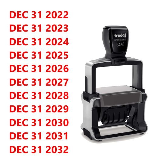 Date Stamps For 2025 | Stamp-Connection.com