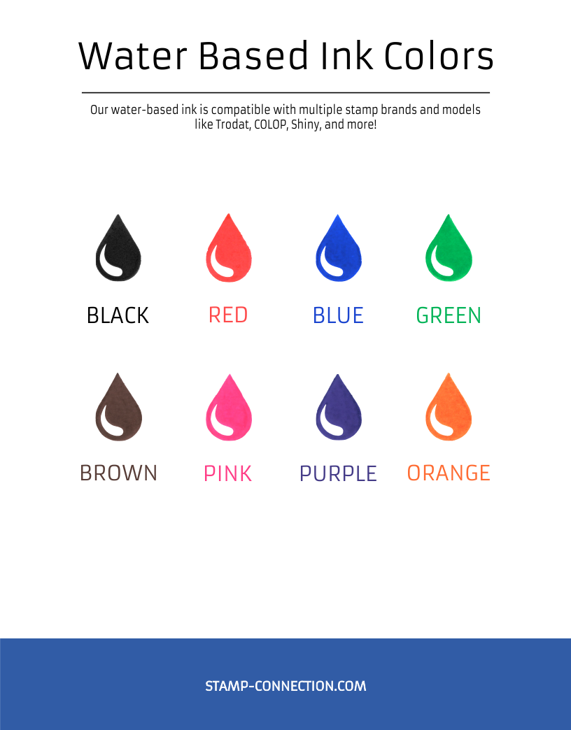 Stamp Ink Colors Stamp Connection