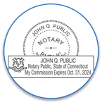Connecticut Notary & Professional Seals | Stamp-Connection.com
