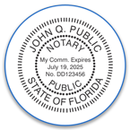 Florida Notary Seals & Stamps | Stamp-Connection.com