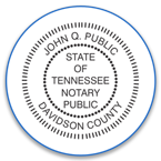 Tennessee Notary & Professional Seals | Stamp-Connection.com