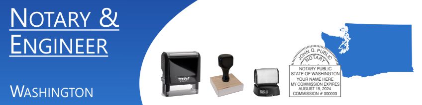 Washington Notary & Professional Seals - Stamps