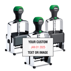 Shiny Heavy Metal Date Stamps | Stamp-Connection.com