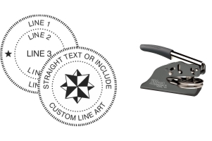 Custom Embossers Made Daily Online!