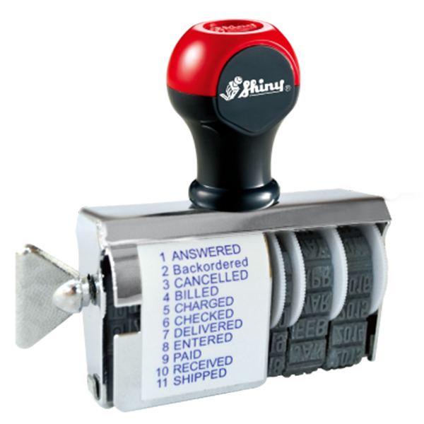 S70 Date & Phrase Stamps Shipped Daily Online!